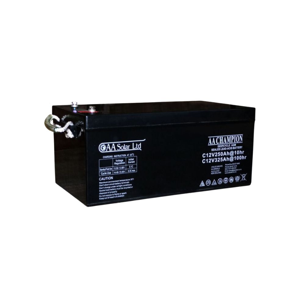 AA Champion 12V AGM Deep Cycle Batteries – AA Solar