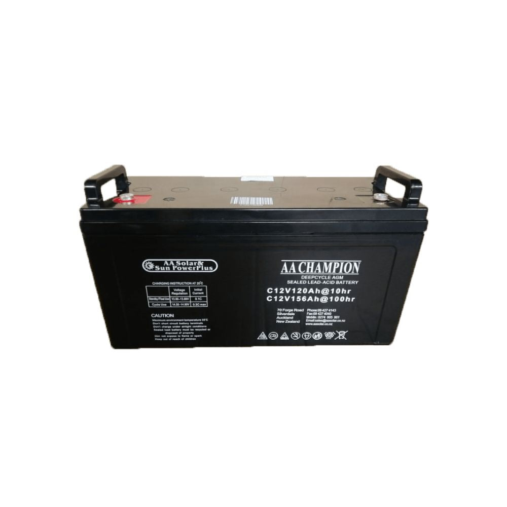 AA Champion 12V AGM Deep Cycle Batteries – AA Solar