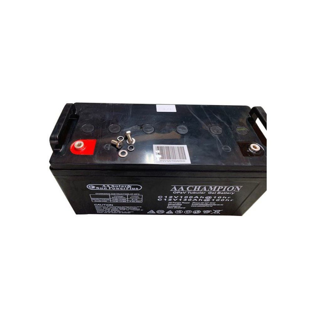 AA Champion OpzV12V Tubular Gel Batteries – AA Solar
