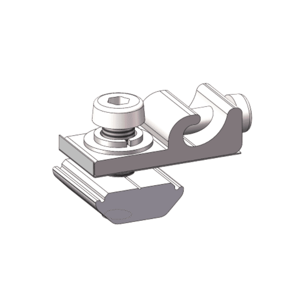 Earthing Lug Assembly + Clip – AA Solar