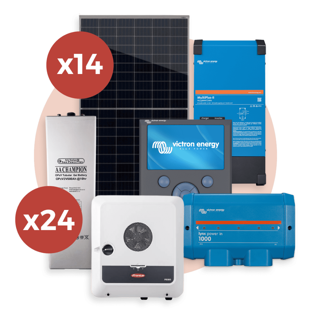 48V 1000Ah Premium 2-4 Bedroom Off-Grid Solar Kit set – AA Solar