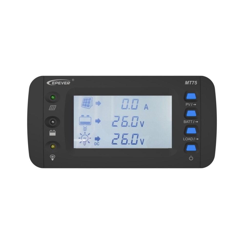 MT75 Remote Meter by Epever – AA Solar